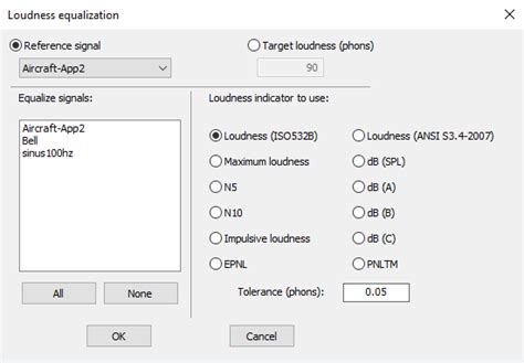 Equalizing Signals According To A Target Loudness
