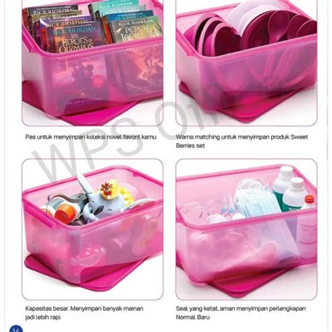 Agustus Jumbo Modular Keeper 15 Liter Tupperware Toples Tupperware