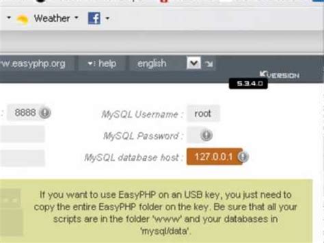 Intro To EasyPHP YouTube