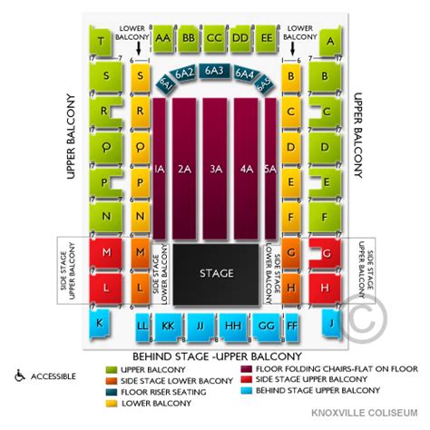 Knoxville Civic Auditorium Seating Chart Pe