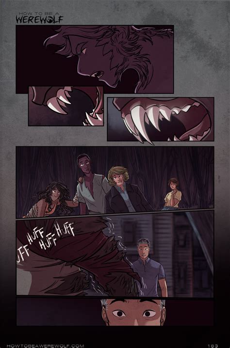 Werewolf Transformation Comic