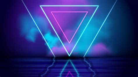 Neon Triangle By Onin83 On Deviantart