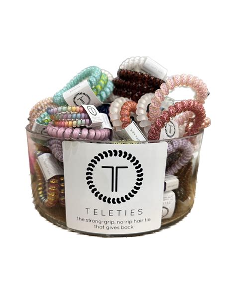 Teleties Hair Coils Mixed Sizes Mattie Bs Ts And Apparel