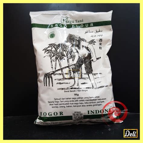 Jual Tepung Sagu Tani Bogor Asli 1kg Shopee Indonesia