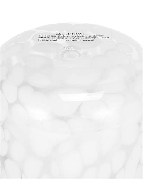 White Confetti Glass Look Aroma Diffuser Kmart