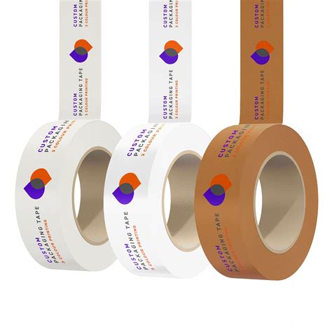 Custom Packaging Tape 3 Colour Adhesive Solutions