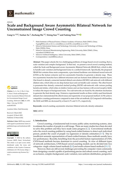 Pdf Scale And Background Aware Asymmetric Bilateral Network For