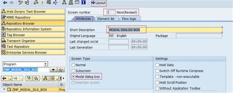 Techsap Modal Dialog Box Pop Up Screen In Module Pool Program