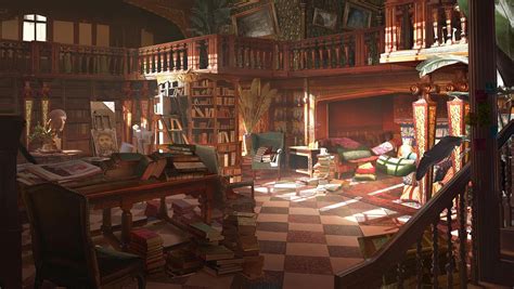 배경 화면 삽화 디지털 아트 도서관 서적 1920x1084 Chen232 2191543 배경 화면 Wallhere