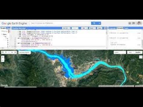 Google Earth Engine Code For Calculating NDWI From Sentinel Image Collection GEE Online