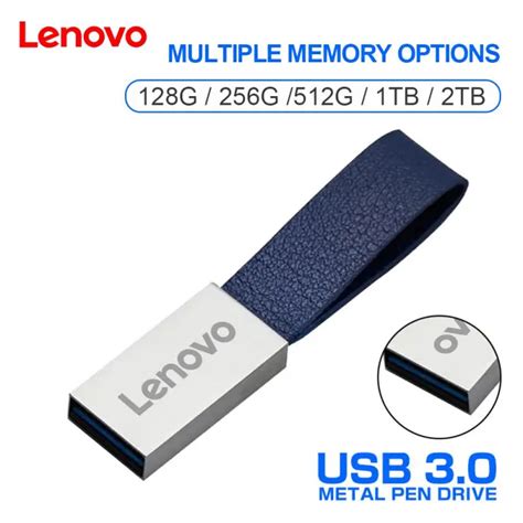 Lenovo USB Flash Drive Para Laptop Ou Telefone Pendrive Itens Frete Gr