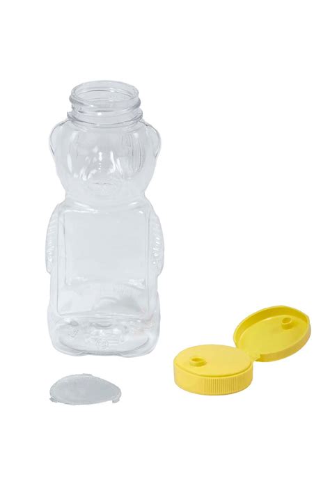 12oz Plastic Honey Bear Bottles Elitemillermfgclub