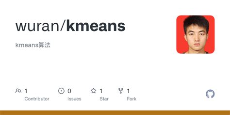 Github Wurankmeans Kmeans算法