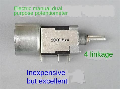 Electric Manual Potentiometer 4 Linkage Electric V Vicedeal