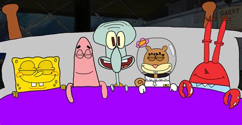 Spongebob And His Friends Are Sleep At The Kk By Josias0303 On Deviantart