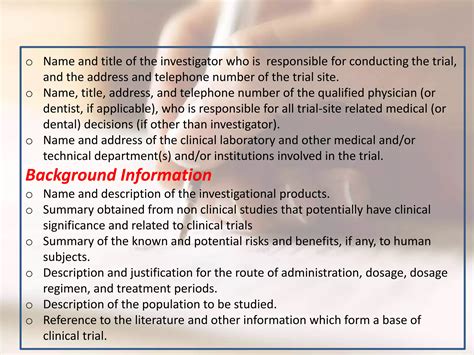 Clinical Trial Protocol Pptx