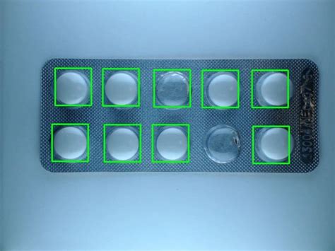 Using Opencv Matchtemplate For Blister Pack Inspection Stack Overflow