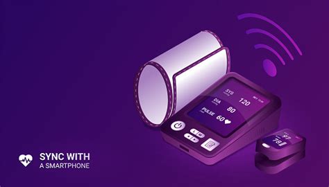 ilustración de monitoreo de la frecuencia cardíaca en un teléfono