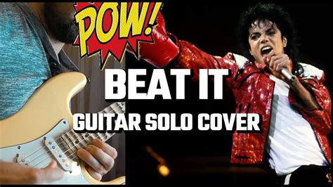 Michael Jackson Beat It Solo Cover By Piotr Galiński Youtube