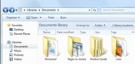 Microsoft Windows Library New Feature Libraries Of Files