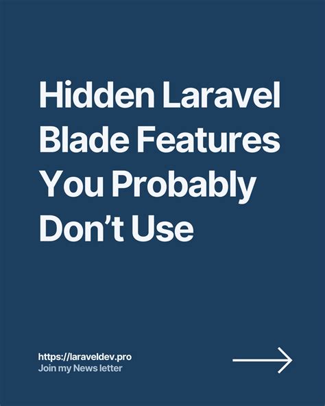 Hidden Laravel Blade Features You Probably Dont Use Some Cool Tricks