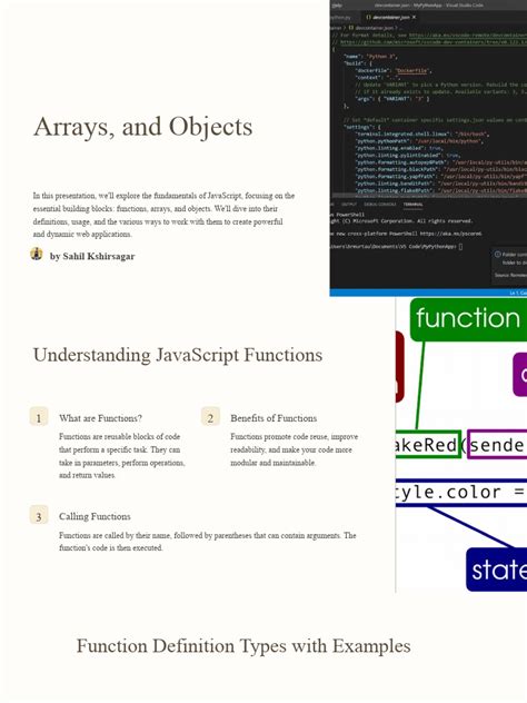 Introduction To Javascript Functions Arrays And Objects Pdf Java