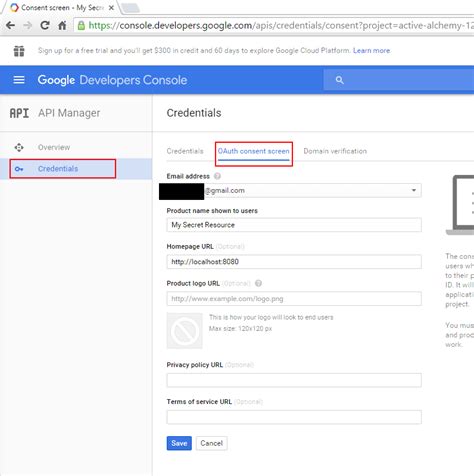 OAuth2 Tutorial Using Google As Authentication Service Membrane API Gateway