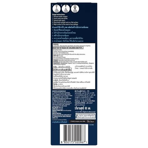 Glade Aromatherapy Reed Diffuser Lemongrass 80ml Watsons Malaysia