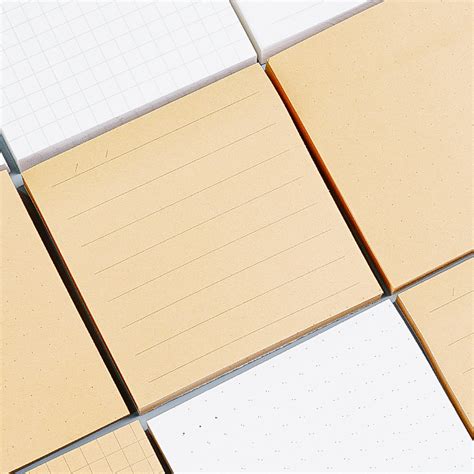 Sticky Memo Pad Office School Cute Planner Notepad Grandado