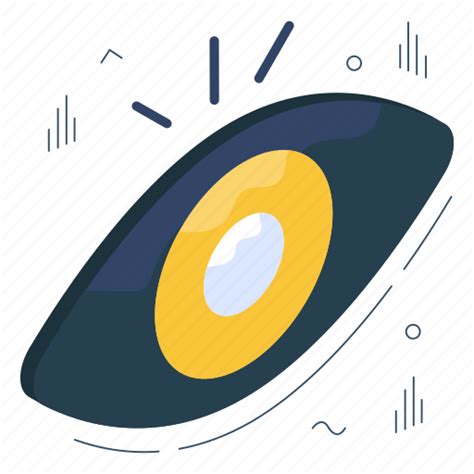 monitoring inspection visualization view optic icon download on