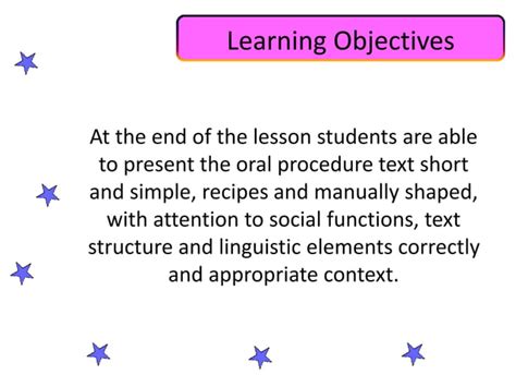 Ppt Procedure Text Kelas 9pptx Desserts And Baking Food And Drink