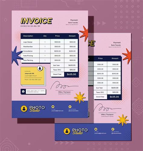 Pin On Invoice Templates
