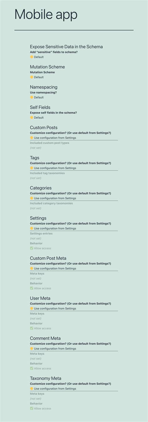 Creating A Schema Configuration Gato Graphql For Wordpress