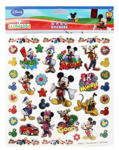 Disneys Mickey Mouse And Friends Assorted Sticker Collection 40