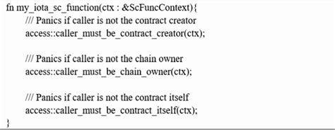Code Example For Iscp To Verify Access Rights Download Scientific Diagram