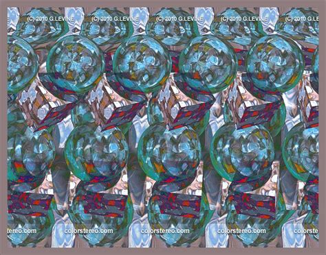 Color Stereo Object Array Stereogram Gallery
