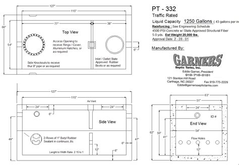 Garners Septic Tanks Products Pump Tanks