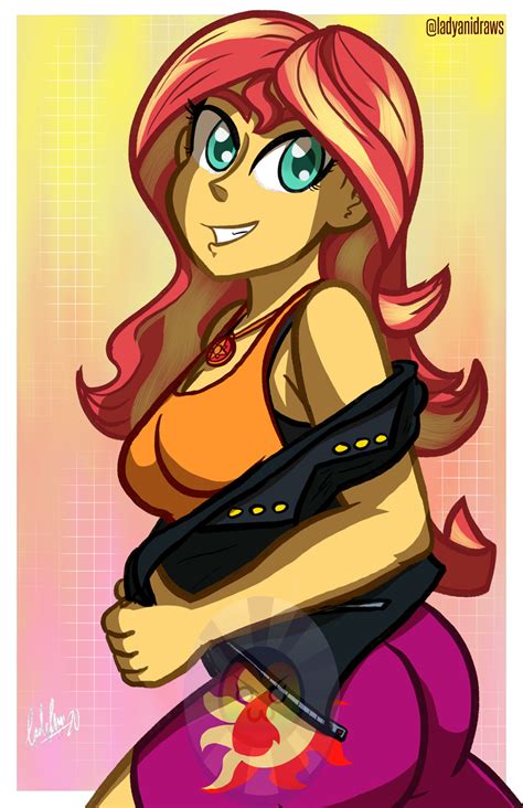 Sunset Shimmer Mlp Equestria Girls By Ladyanidraws On Deviantart