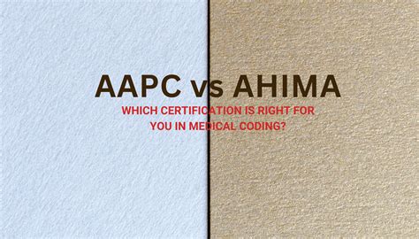 Aapc Vs Ahima Which Certification Is Right For You In Medical Coding Cert Mage Authentic