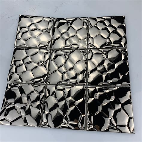 Metal Stainless Steel Mosaic Tile — My Building Shop
