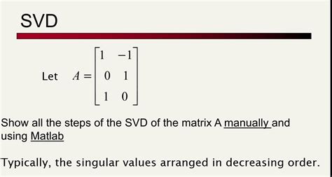 Find Manually And Repeat Using Matlab The Matrix P