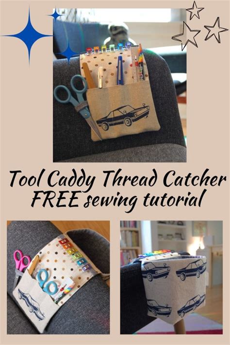 Tool Caddy Thread Catcher Free Sewing Tutorial Sew Modern Bags