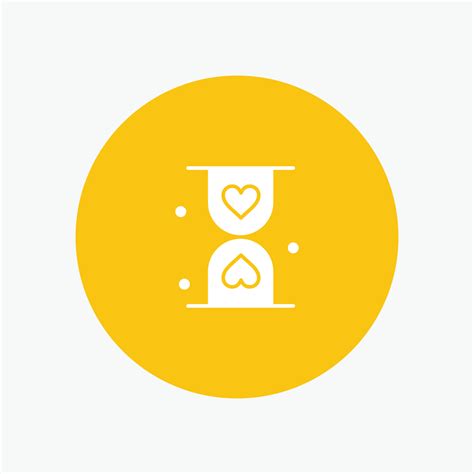 Heart Hourglass Glass Hour Waiting 15167907 Vector Art At Vecteezy