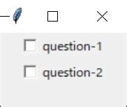 tkinterCheckbuttonの使い方Python Python Code Notes