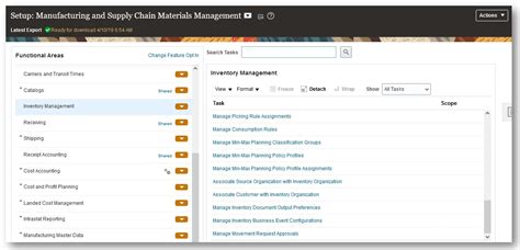Oracle Fusion Cloud Inventory Management D What S New