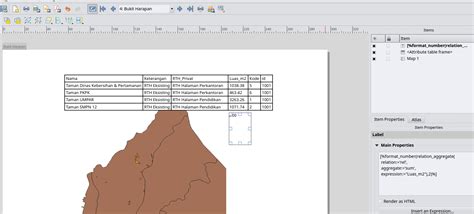 Adding New Row In Attribue Table In Layout Of Qgis Geographic Information Systems Stack Exchange