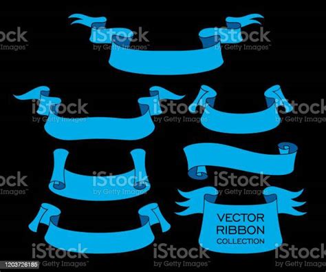 복고풍 리본과 라벨 세트 벡터 그림입니다 리본 프레임 스티커 라벨 의 컬렉션 선물과 액세서리의 일러스트레이션 축하 장식 배너 및