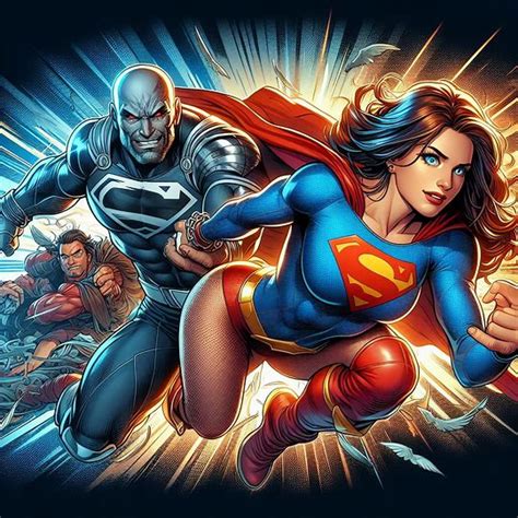 Supergirl And Lex Luthor Friend Or Foe By Lepantzeus On Deviantart