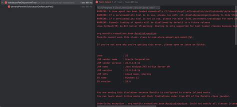 [bug] org mockito exceptions base mockitoexception boas práticas de