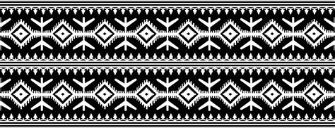 Jamdani Sari Border Pattern Design Vector Seamless Fabric Pattern